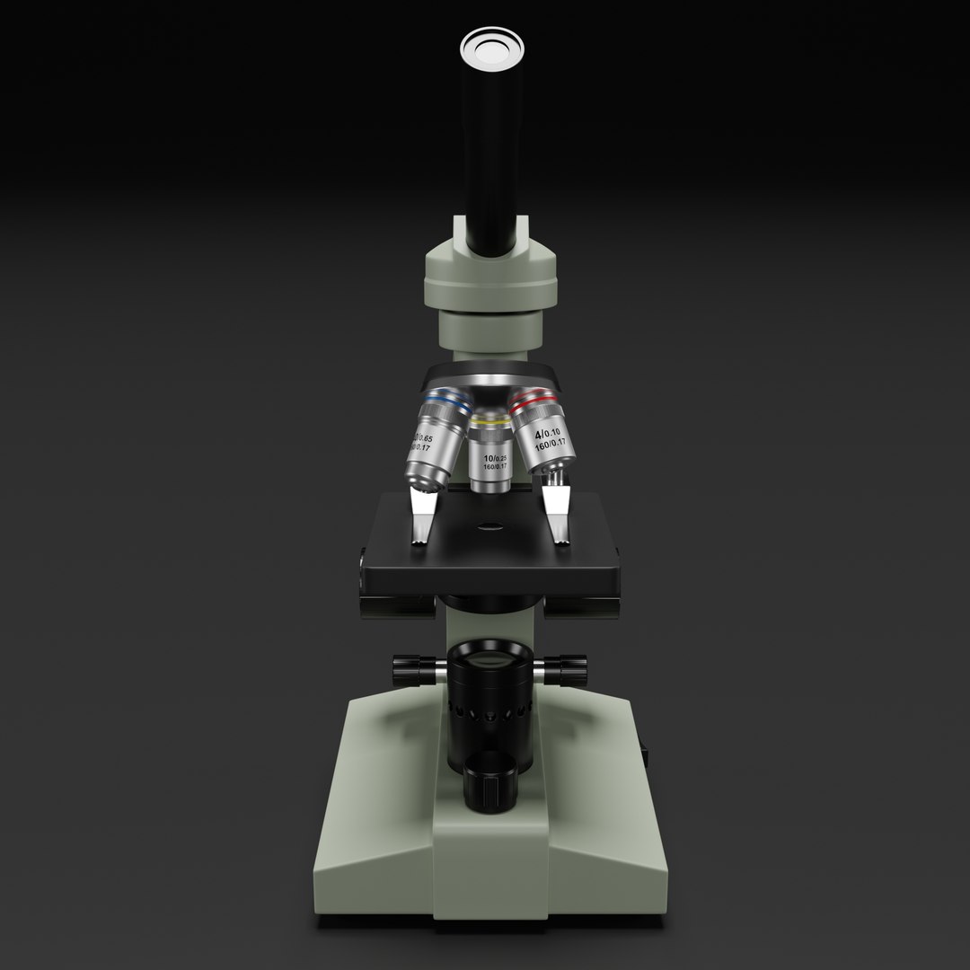 3D Microscope Model - TurboSquid 2068218