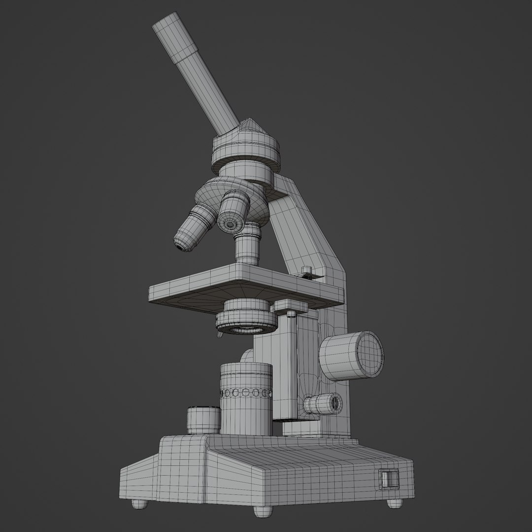 3D Microscope Model - TurboSquid 2068218