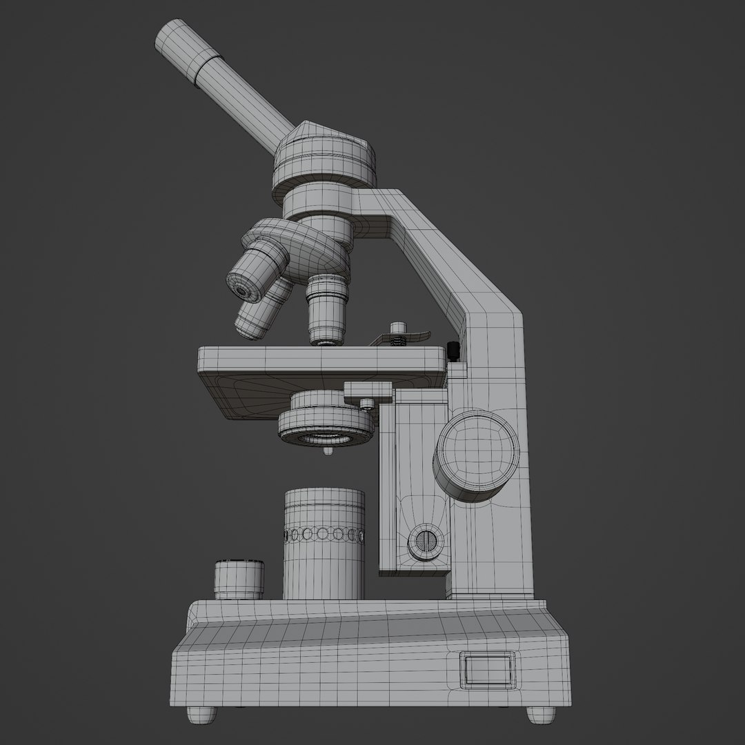 3D Microscope Model - TurboSquid 2068218