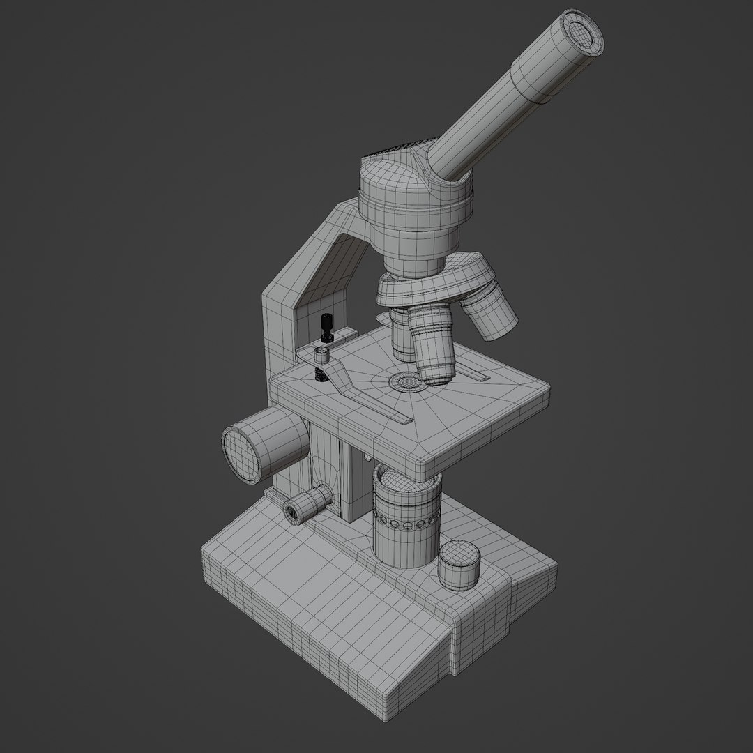 3D Microscope Model - TurboSquid 2068218