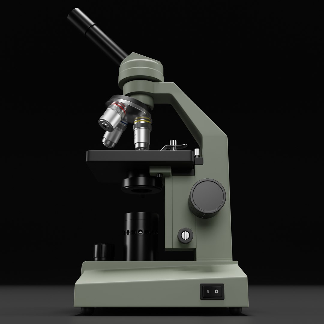 3D Microscope Model - TurboSquid 2068218