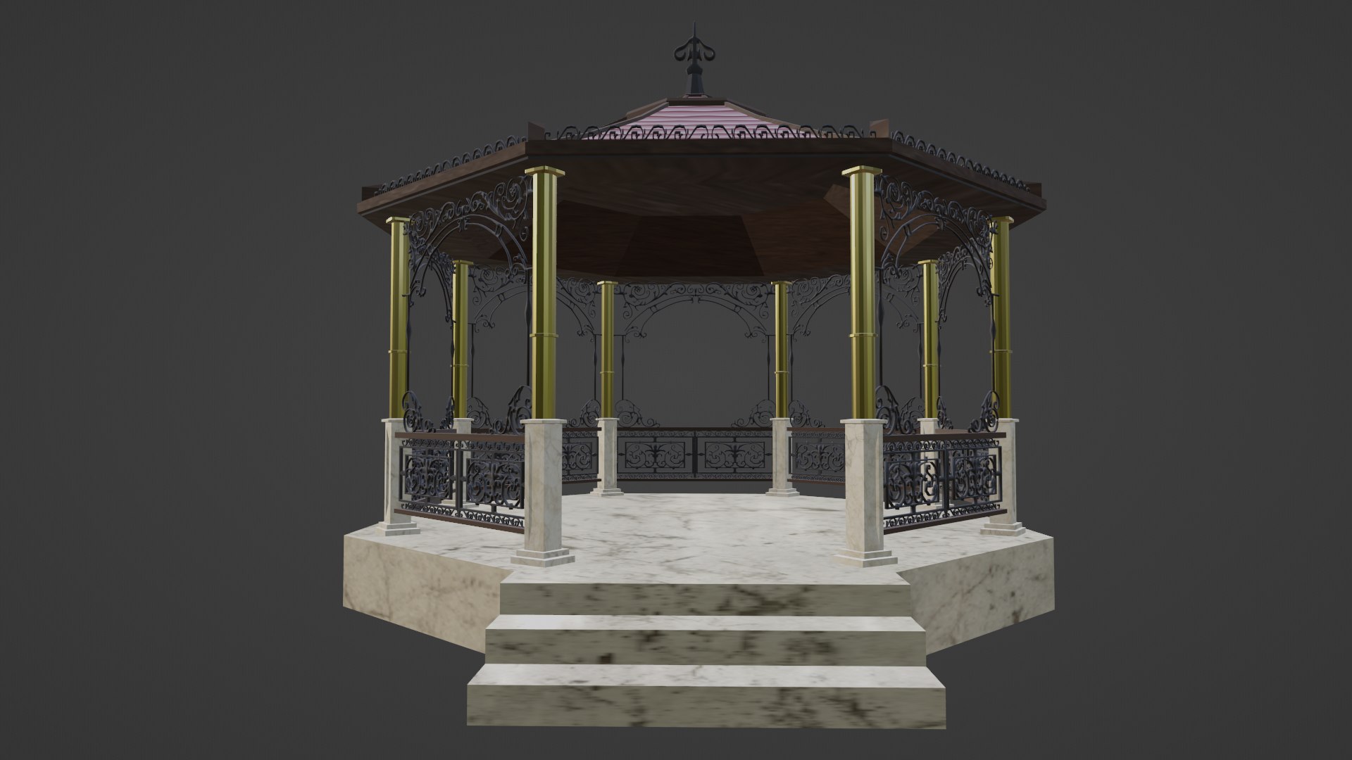 Stylized Arbor 3D - TurboSquid 1925464