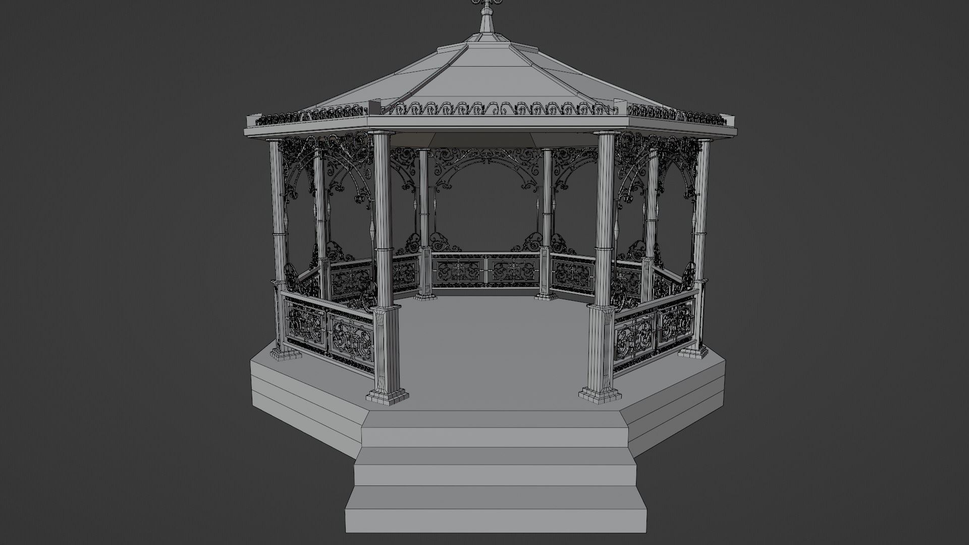 Stylized Arbor 3D - TurboSquid 1925464