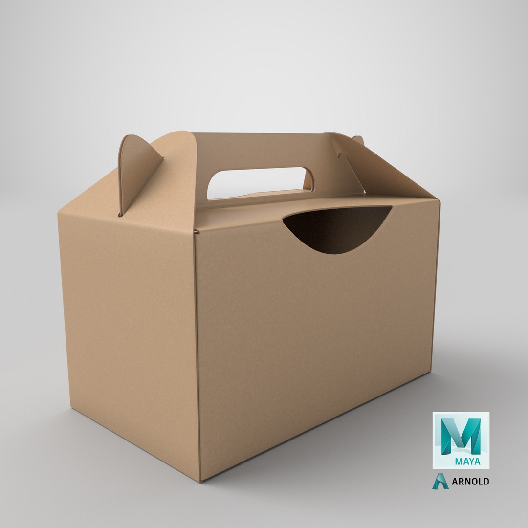 3D Model Detailed Carboard Box - TurboSquid 2091105