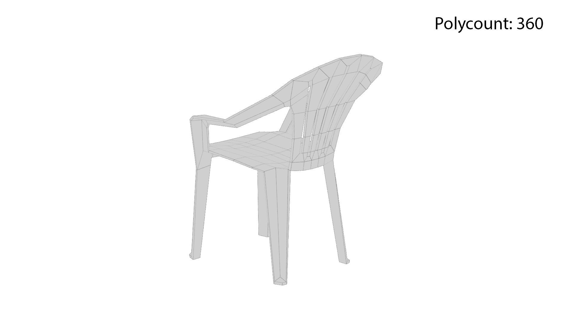 Plastic Chair 3D Model - TurboSquid 2404191
