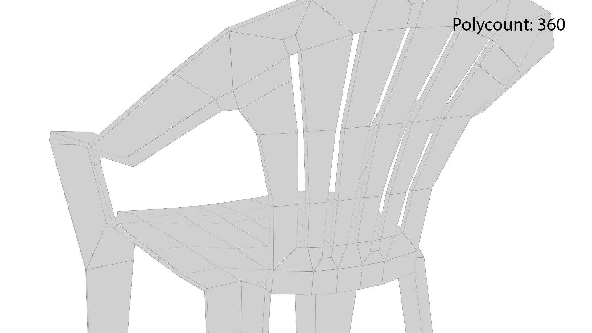 Plastic Chair 3D Model - TurboSquid 2404191