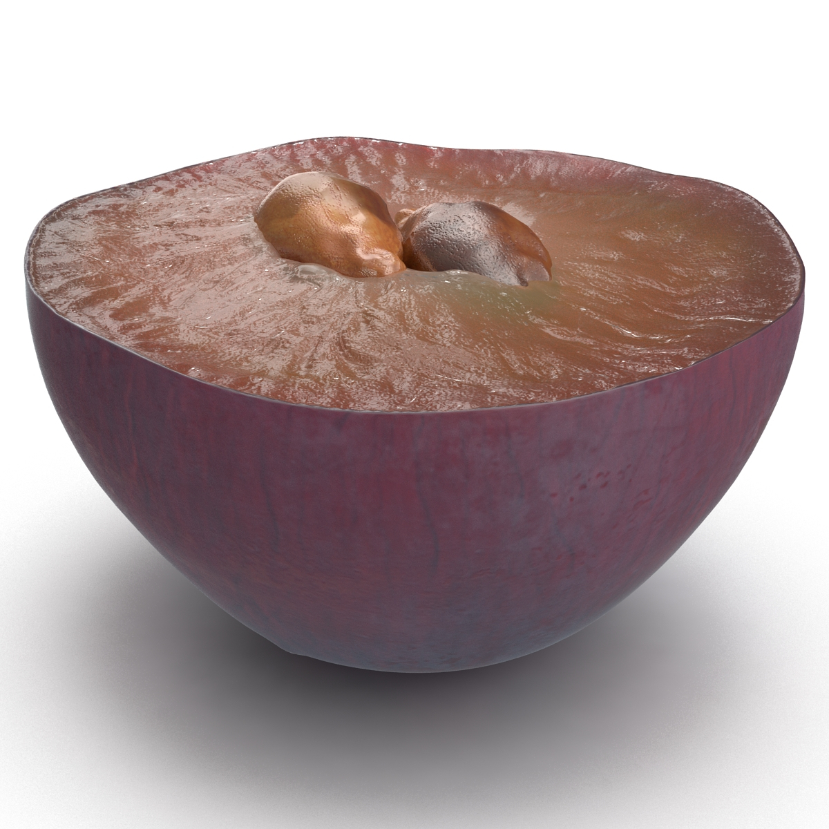 max red grape cross section