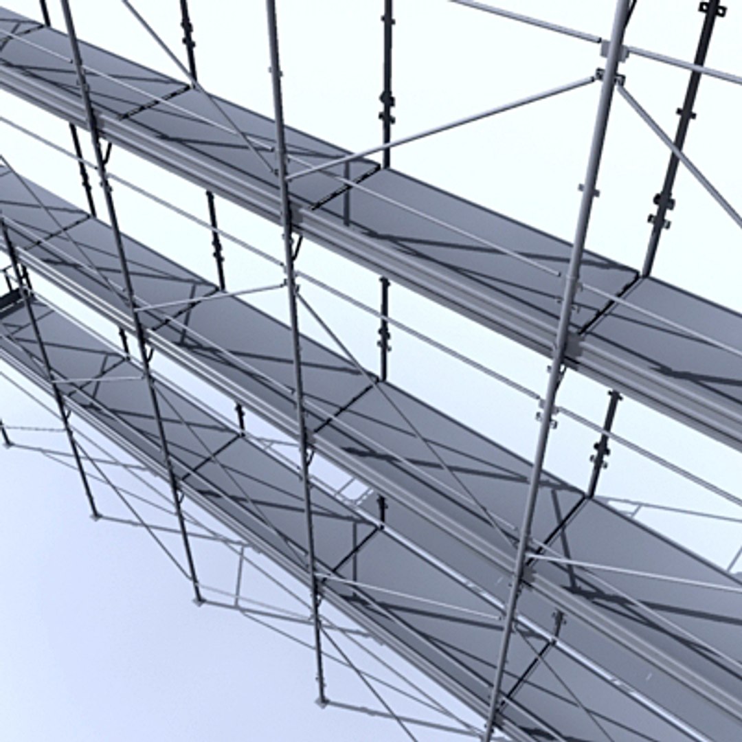 modular scaffolding 3d model
