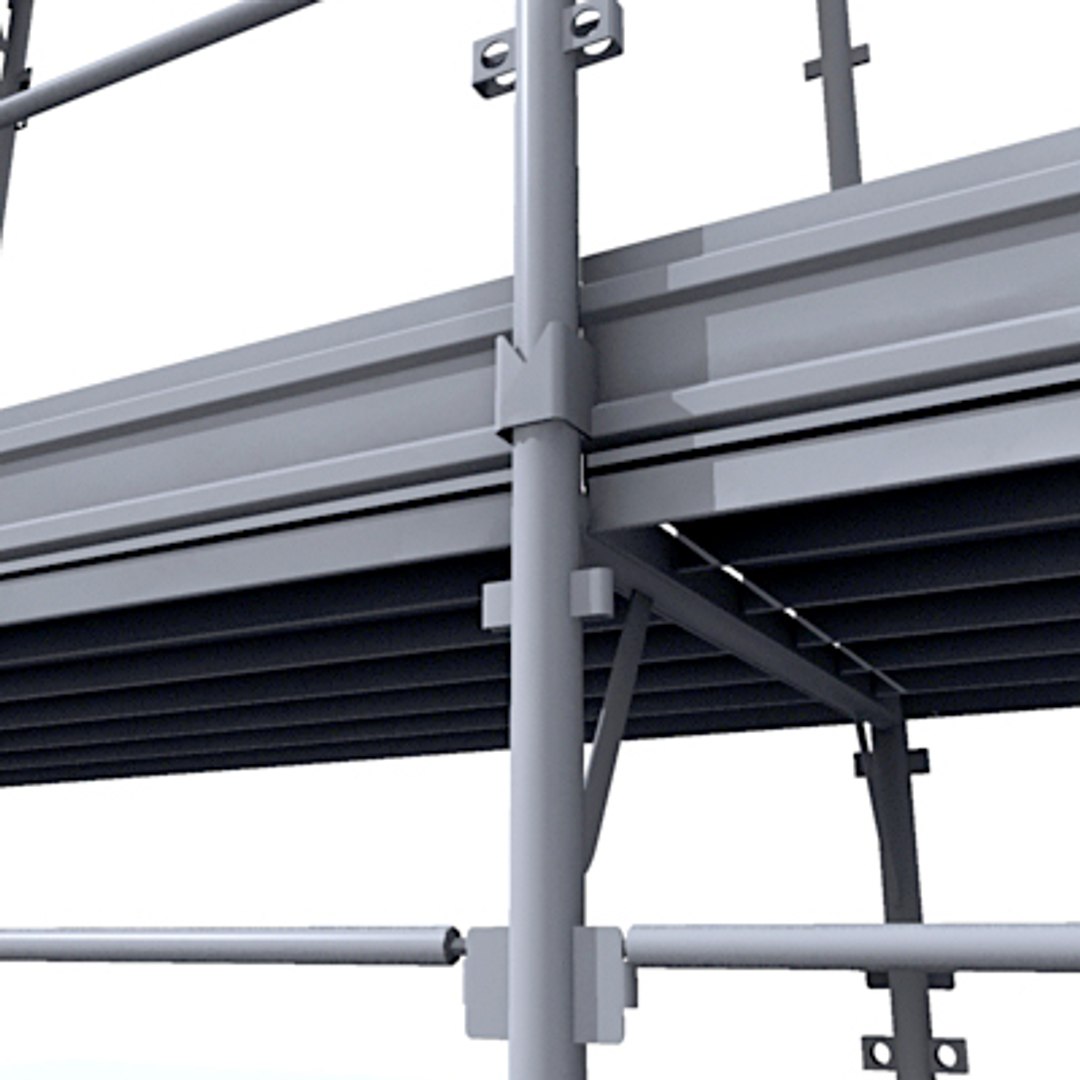 modular scaffolding 3d model