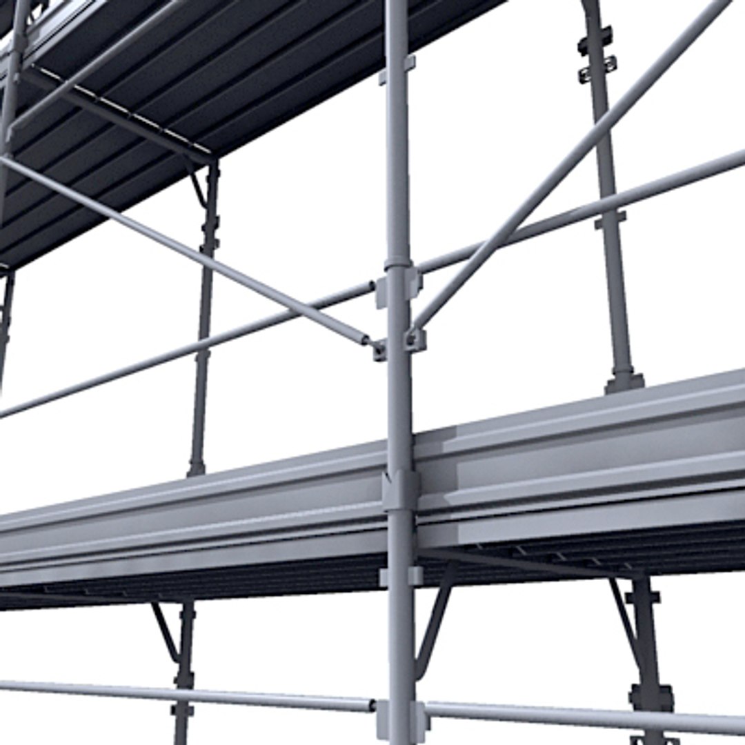 modular scaffolding 3d model