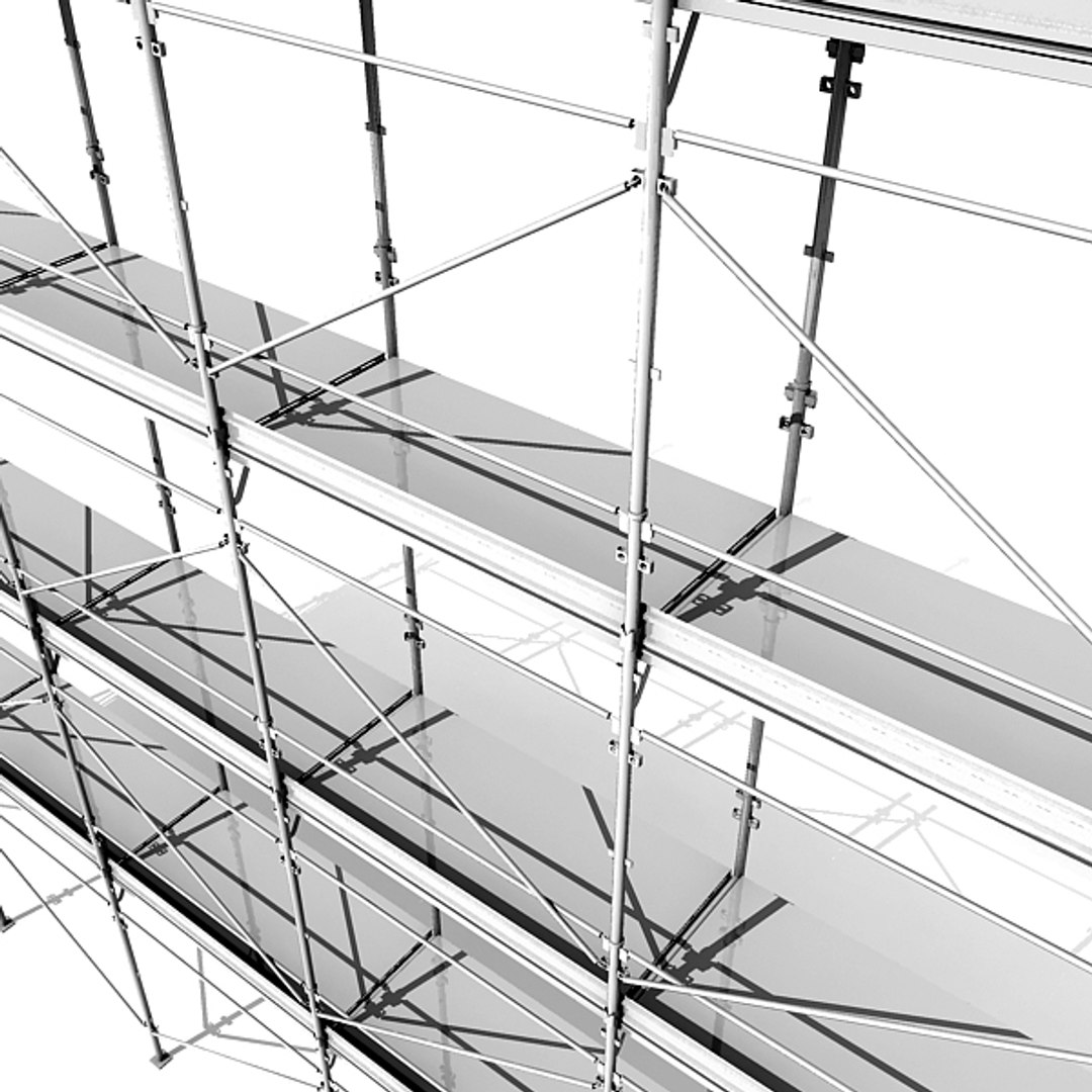 Modular Scaffolding 3d Model