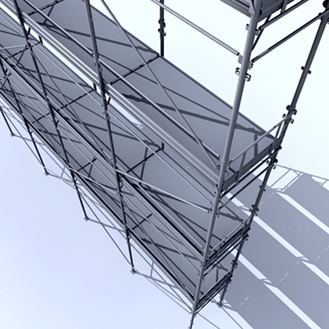 modular scaffolding 3d model
