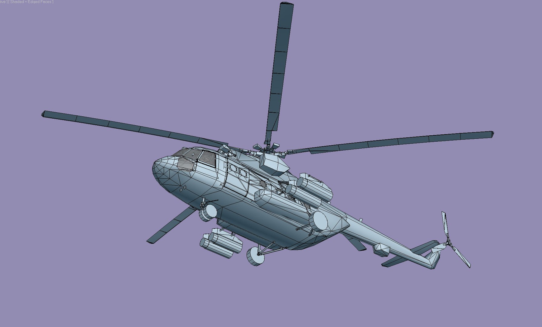 3ds helicopter mi-17