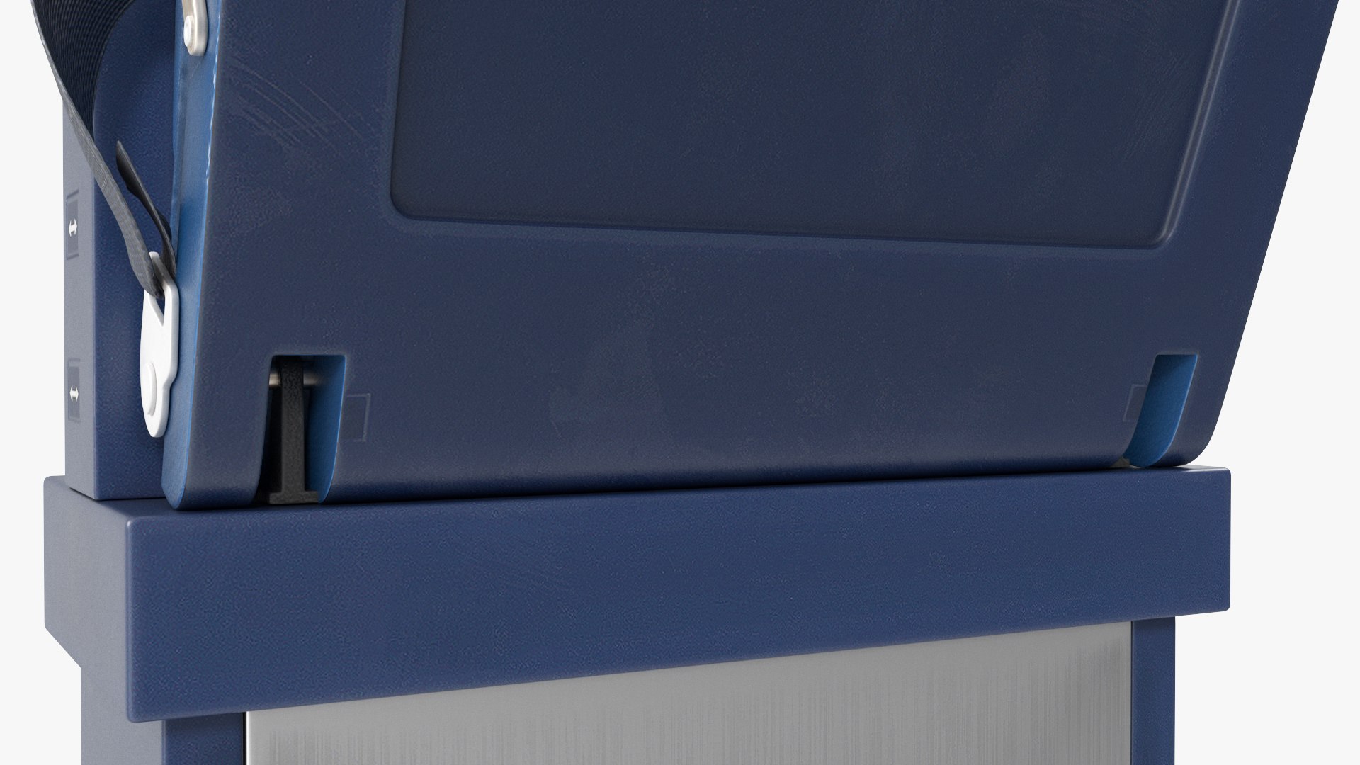 3D Aircraft Crew Chair With Folded Seat - TurboSquid 2324140