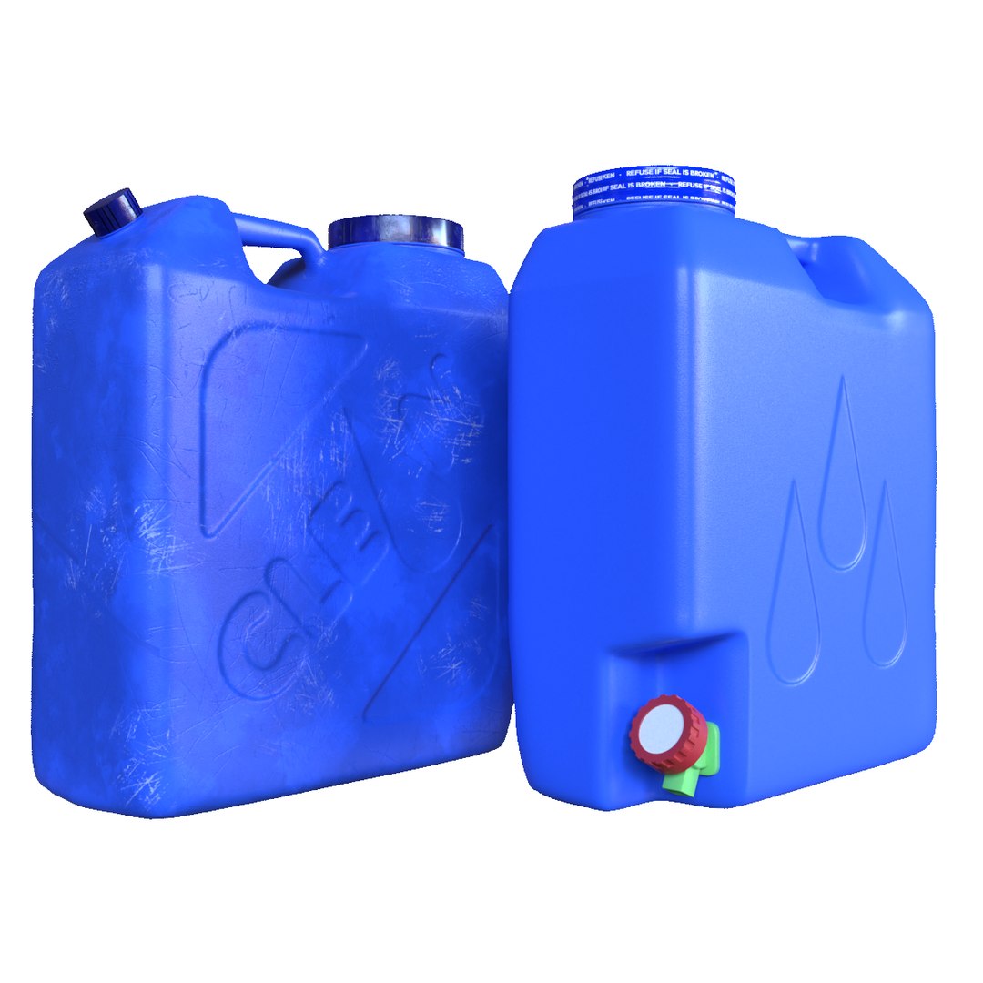 Water Gallons With Faucet Model - TurboSquid 2089762