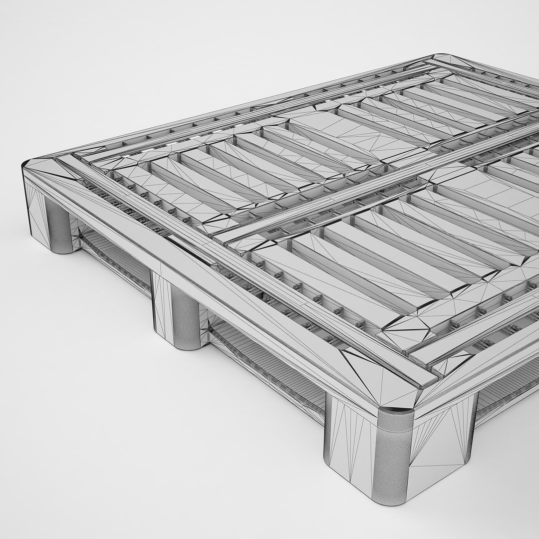 3d Model Plastic Pallet