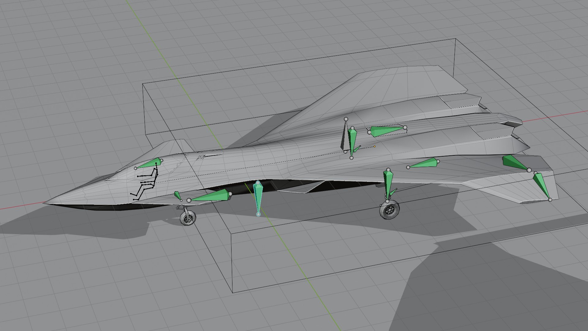 3D Boeing F-47 Thunderstorm NGAD - TurboSquid 2382508