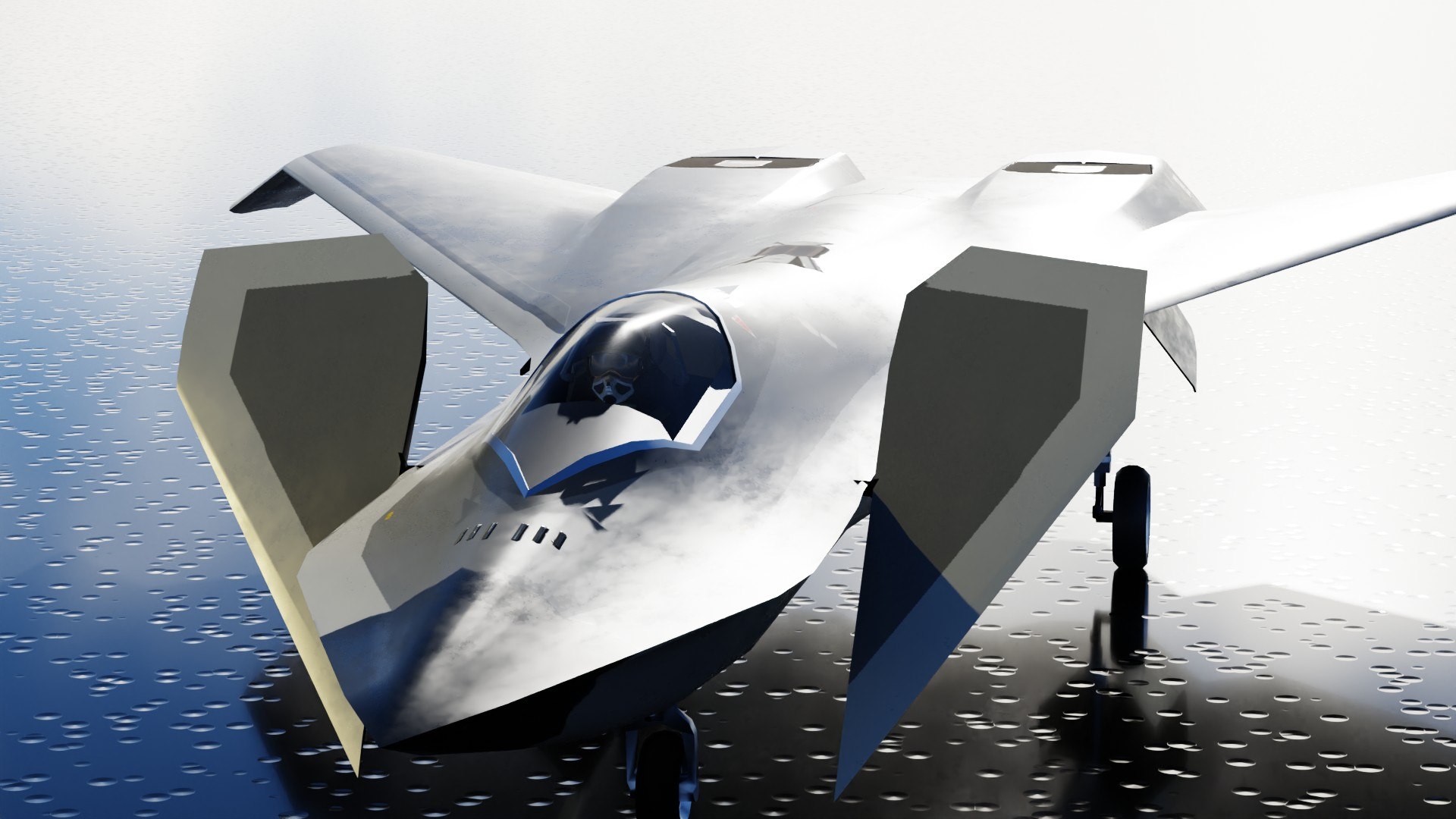 3D Boeing F-47 Thunderstorm NGAD - TurboSquid 2382508