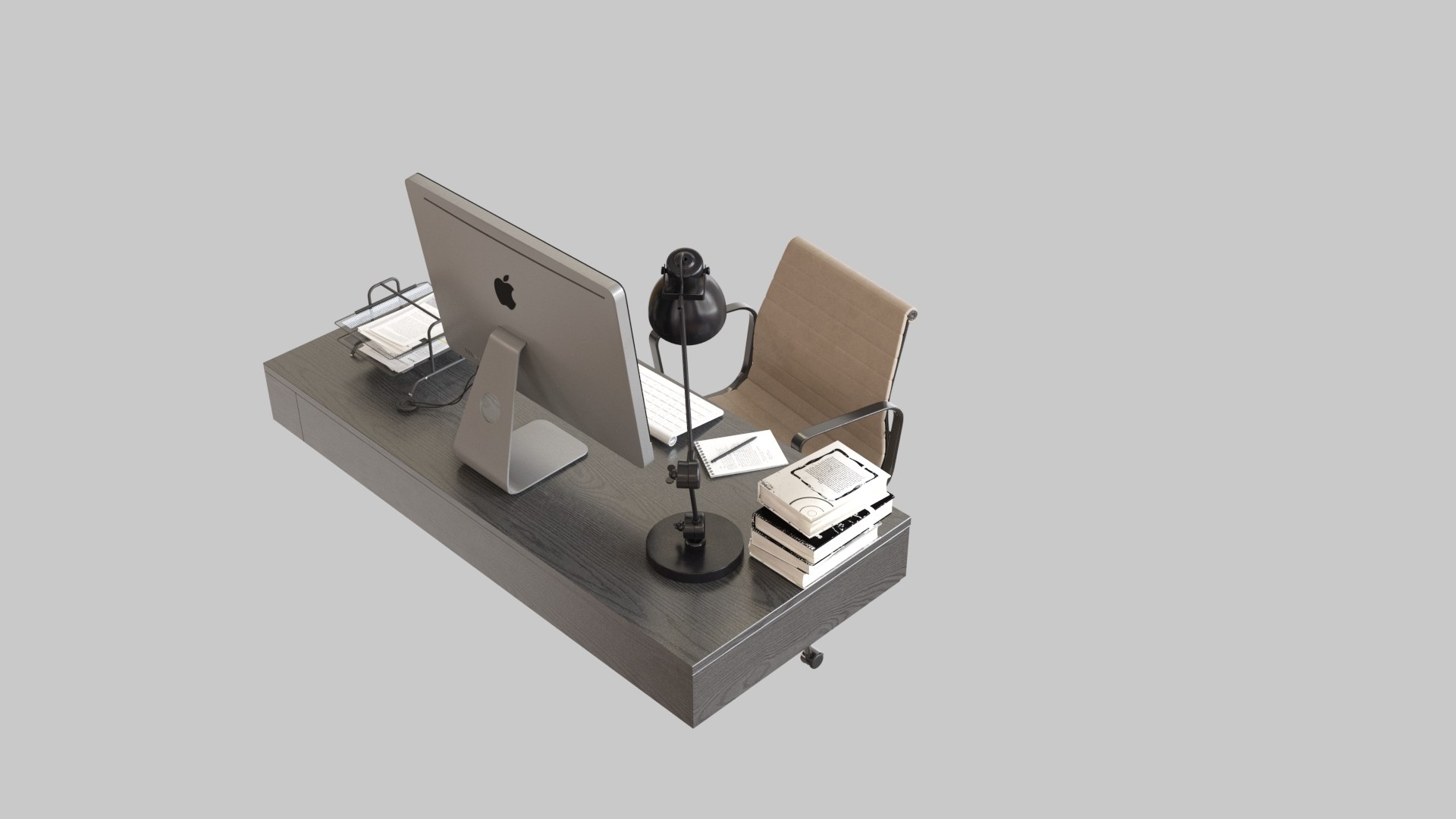 3D Table Work Model 02 3D - TurboSquid 2294794