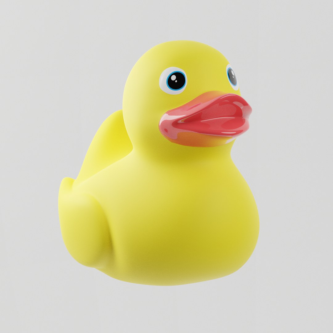 3D Rubber Ducky Model - TurboSquid 1720688