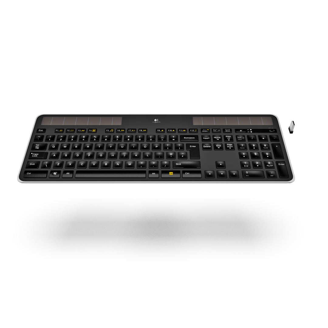 Logitech Solar Keyboard K750 3d Max