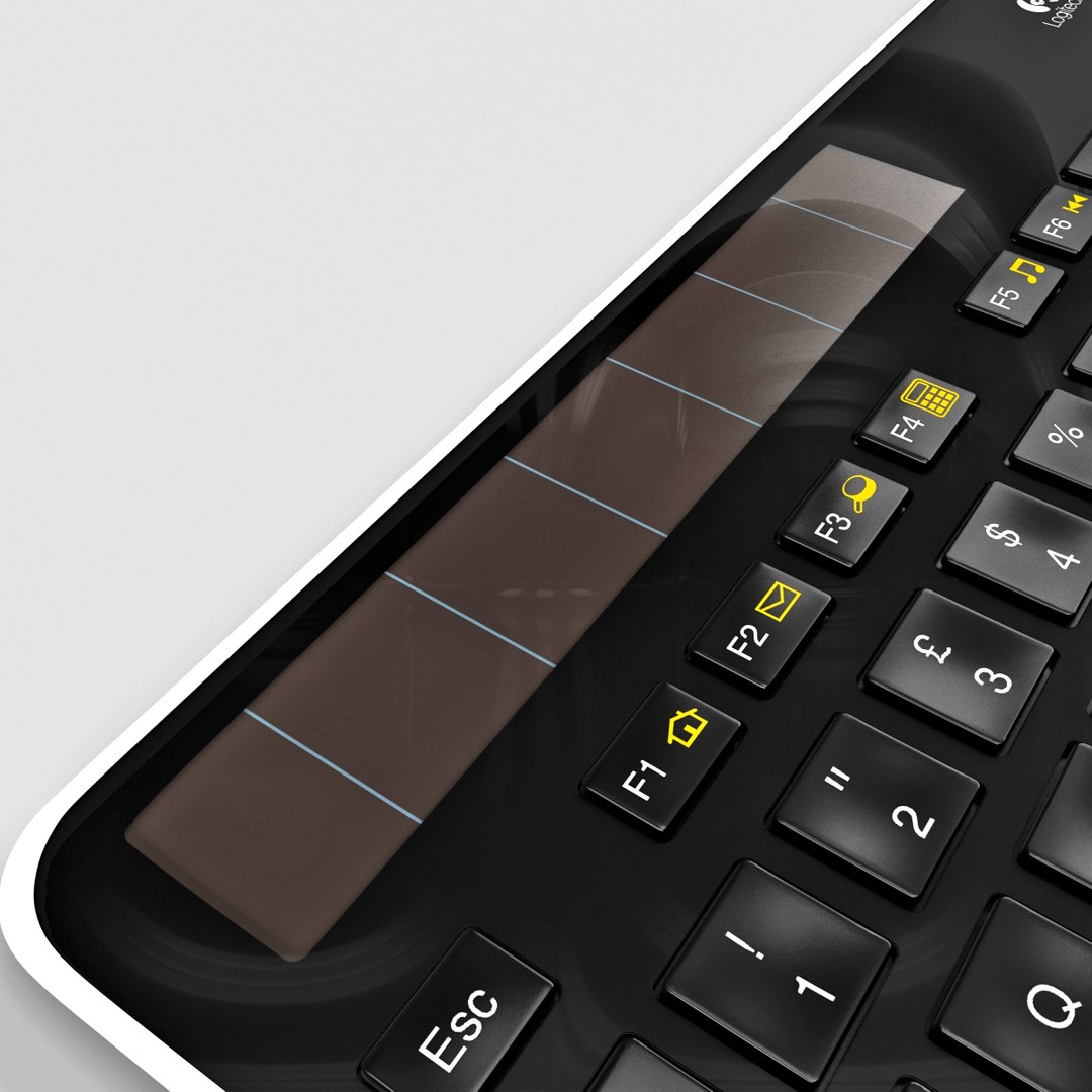 Logitech Solar Keyboard K750 3d Max