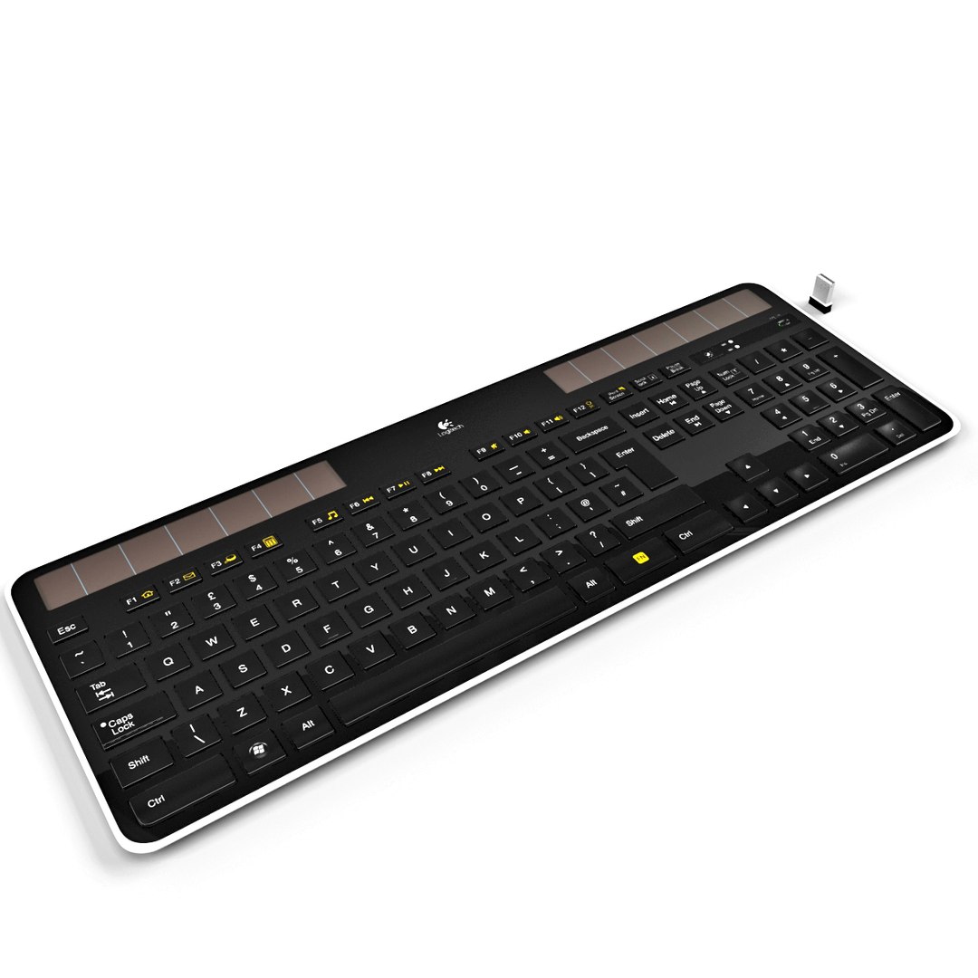 Logitech Solar Keyboard K750 3d Max