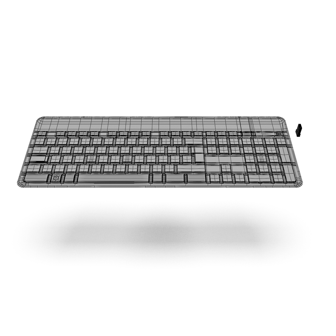 Logitech Solar Keyboard K750 3d Max