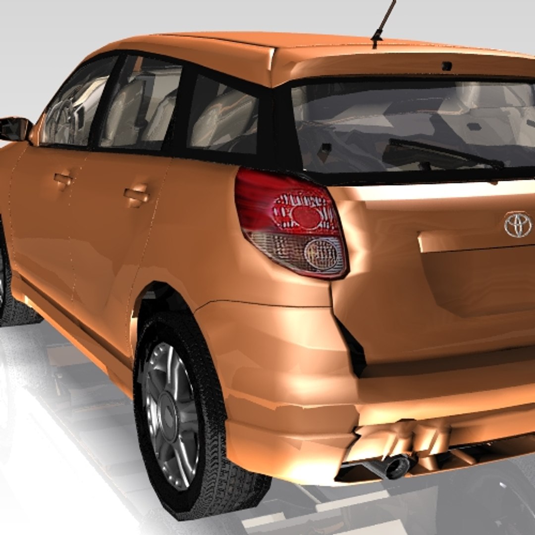 Car Toyota Matrix Sports 3d C4d