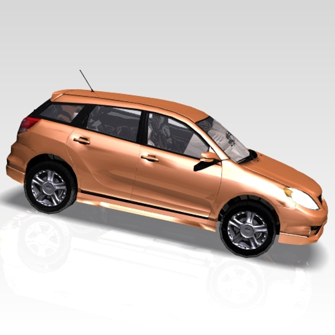 Car Toyota Matrix Sports 3d C4d