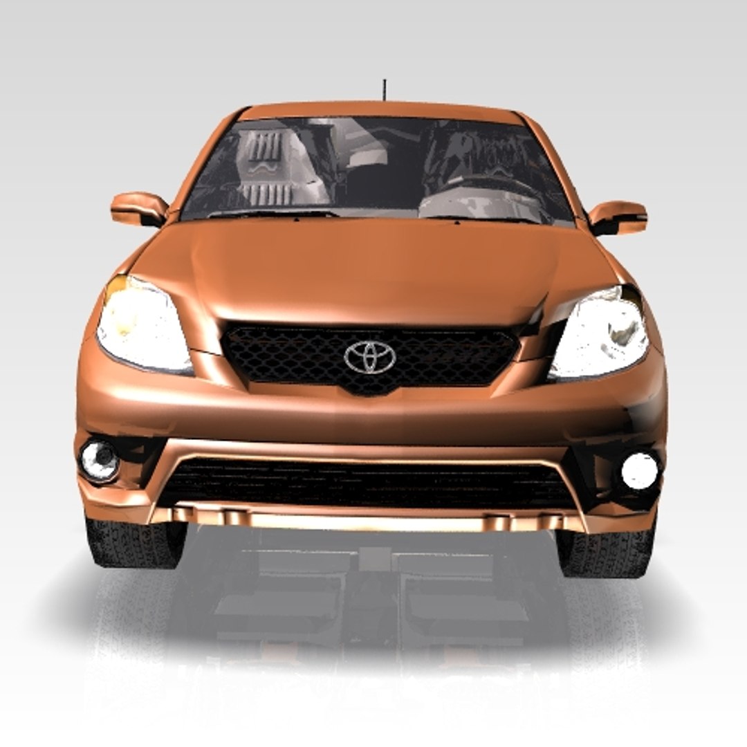 Car Toyota Matrix Sports 3d C4d