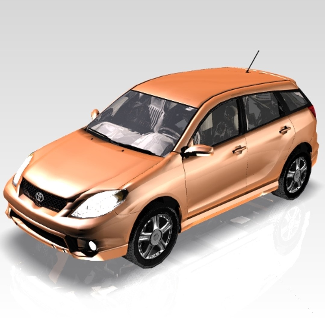 Car Toyota Matrix Sports 3d C4d