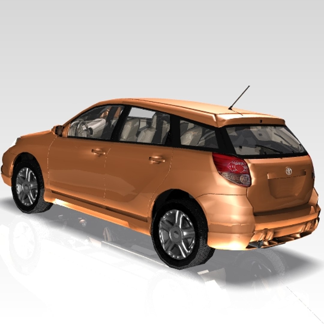 Car Toyota Matrix Sports 3d C4d