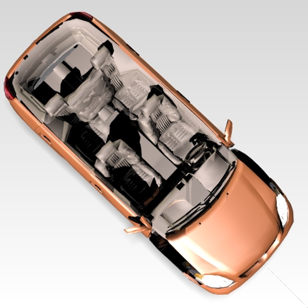 Car Toyota Matrix Sports 3d C4d