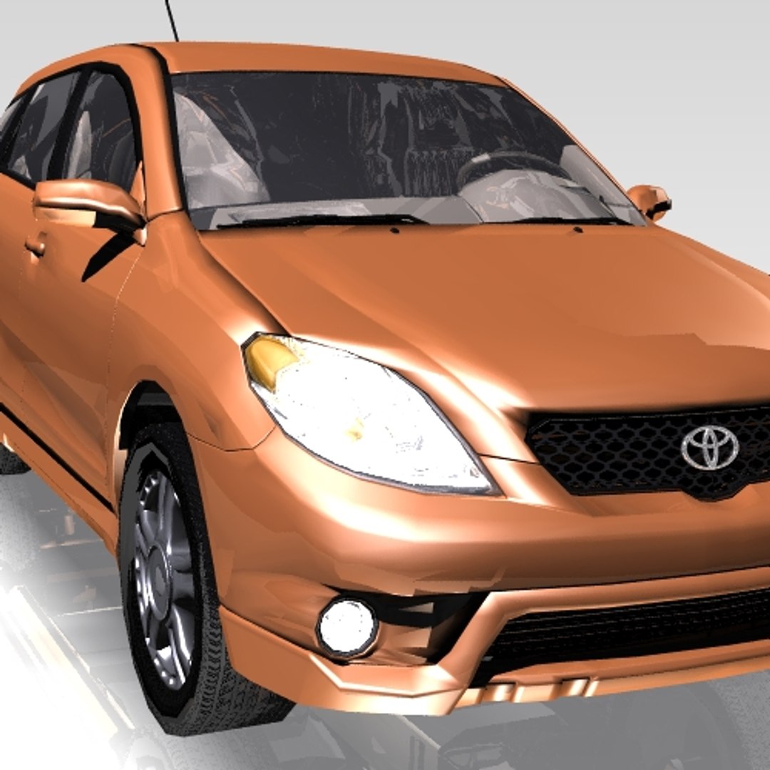 Car Toyota Matrix Sports 3d C4d