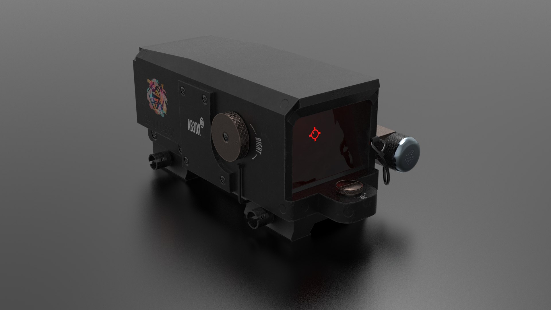 3D model Tactical Red-Dot - TurboSquid 1886003