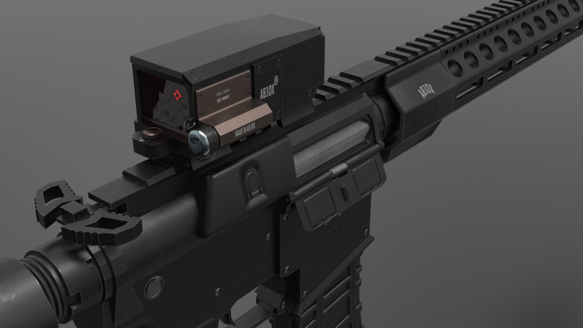 3D model Tactical Red-Dot - TurboSquid 1886003
