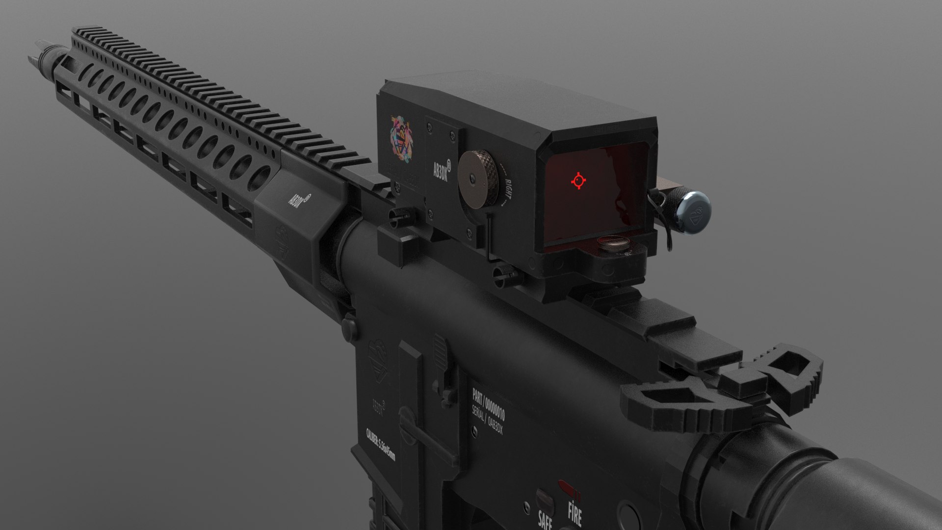 3D model Tactical Red-Dot - TurboSquid 1886003