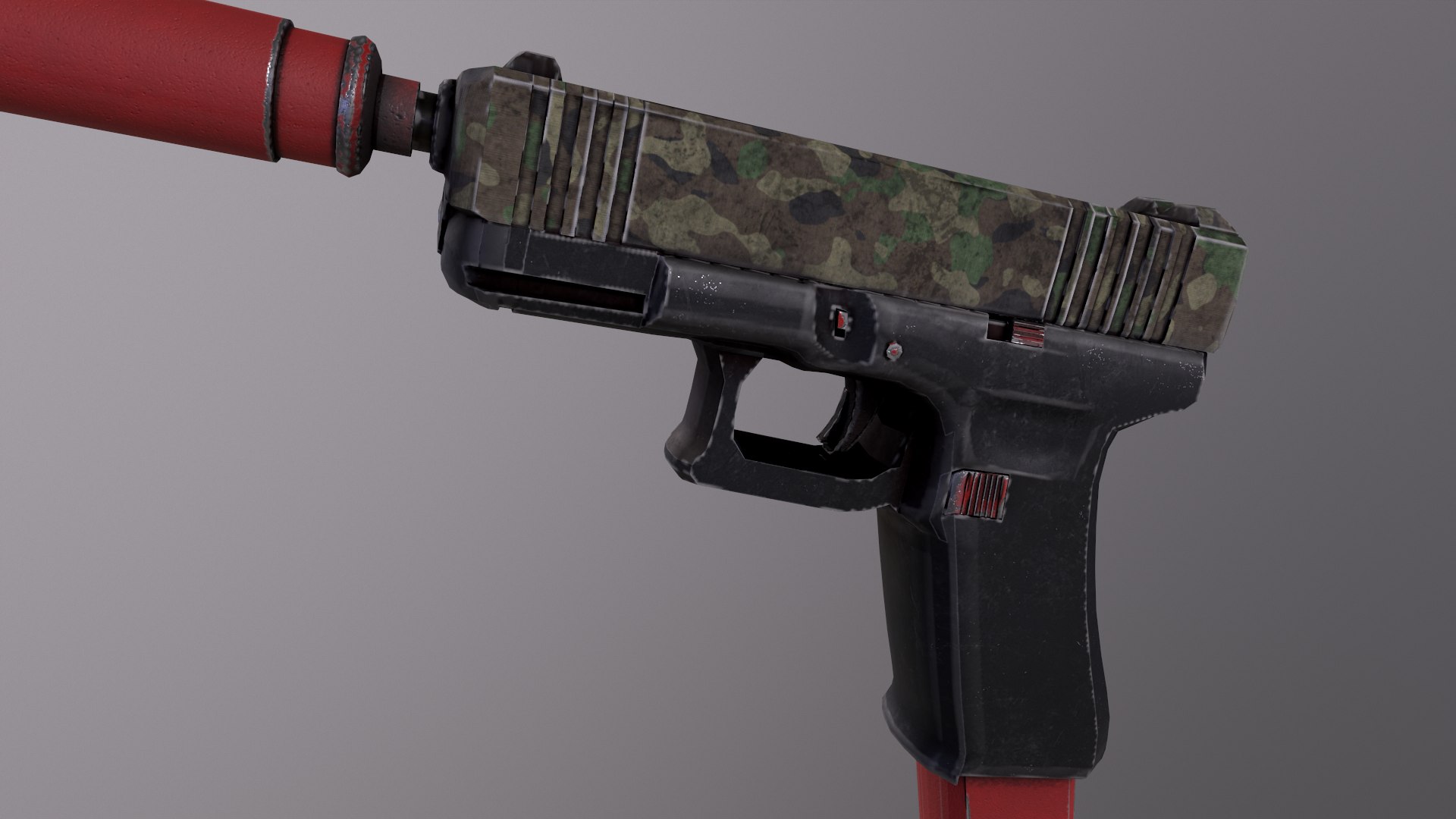 3D модель Глок 19 - TurboSquid 2148321