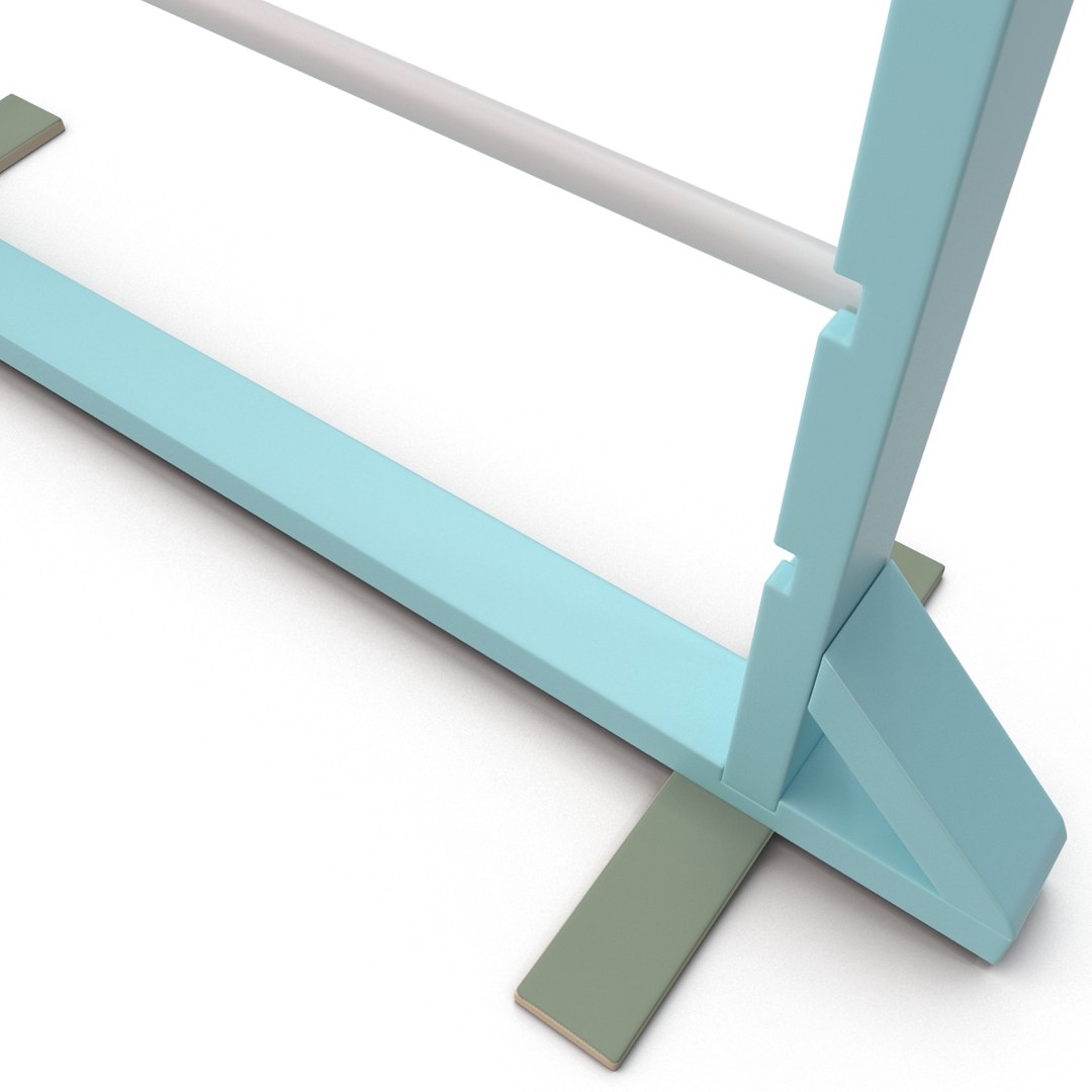 3d model dog agility jump