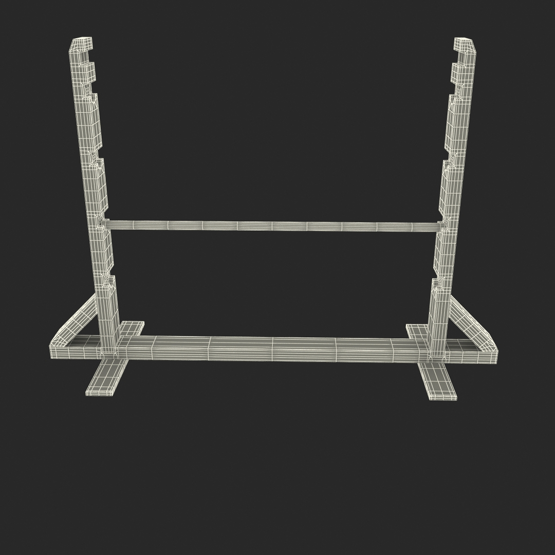 3d model dog agility jump