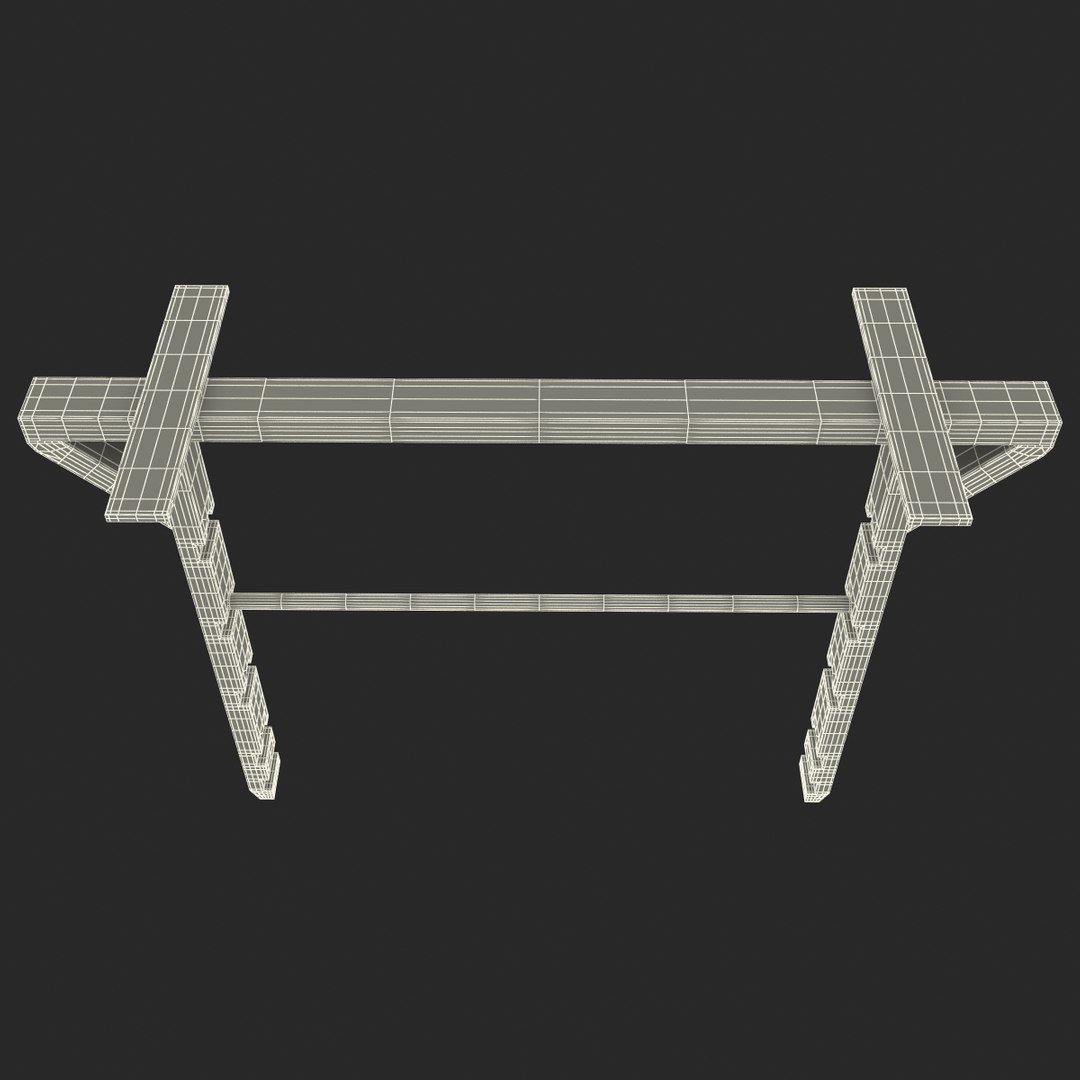 3d model dog agility jump