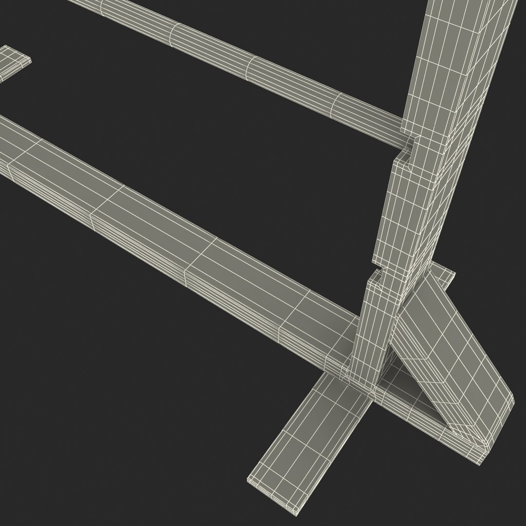 3d model dog agility jump