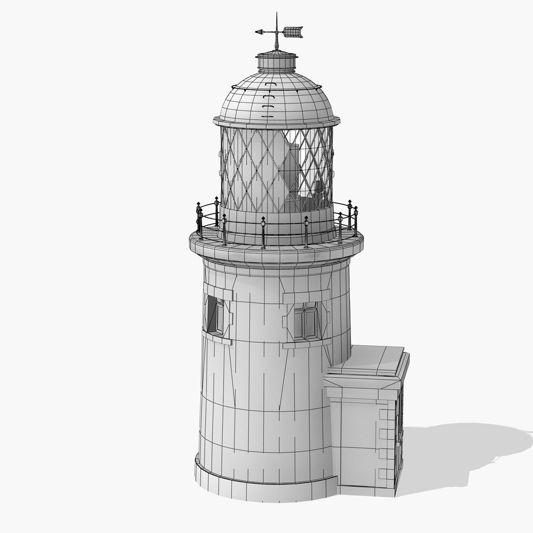Pendeen Lighthouse 3d Max