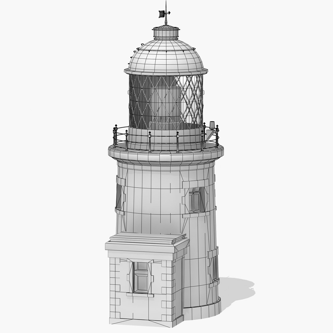 Pendeen Lighthouse 3d Max