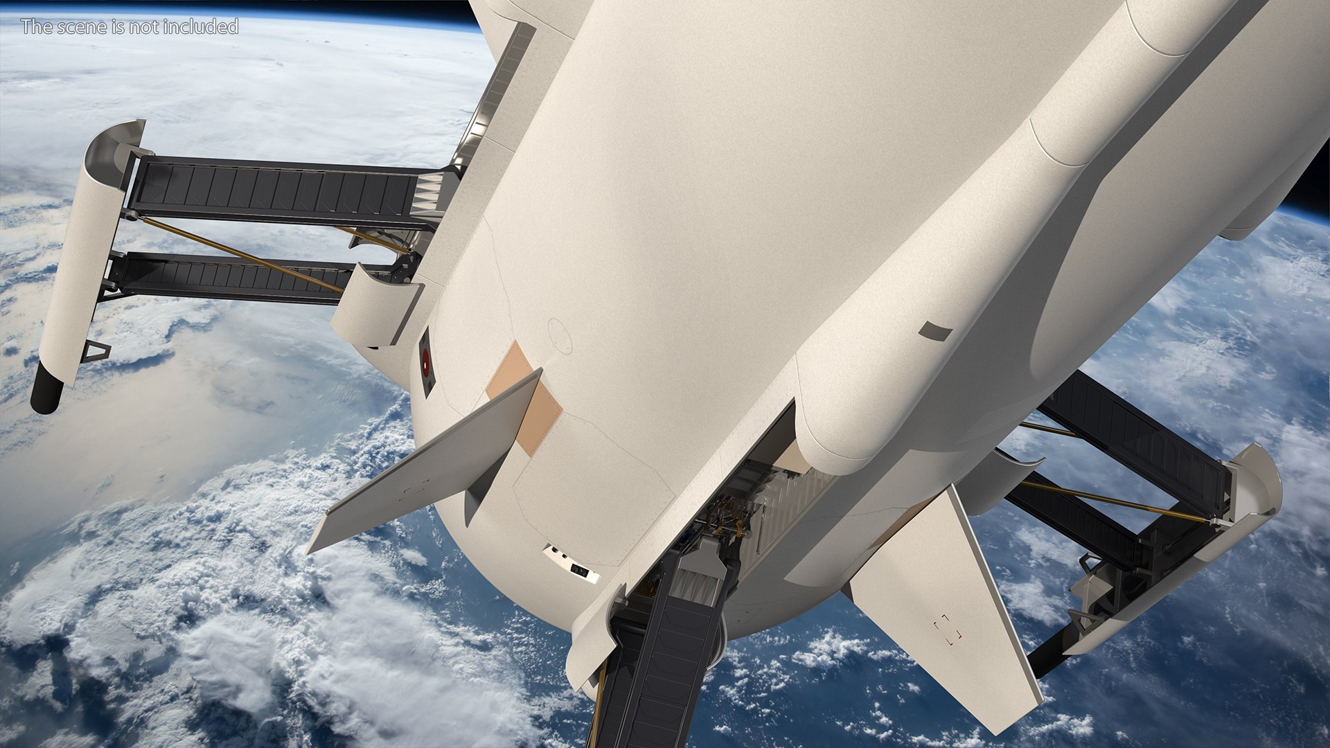 Rocket Booster 3D Model - TurboSquid 1812106