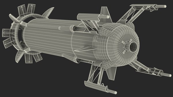 Rocket Booster 3D model - TurboSquid 1812106