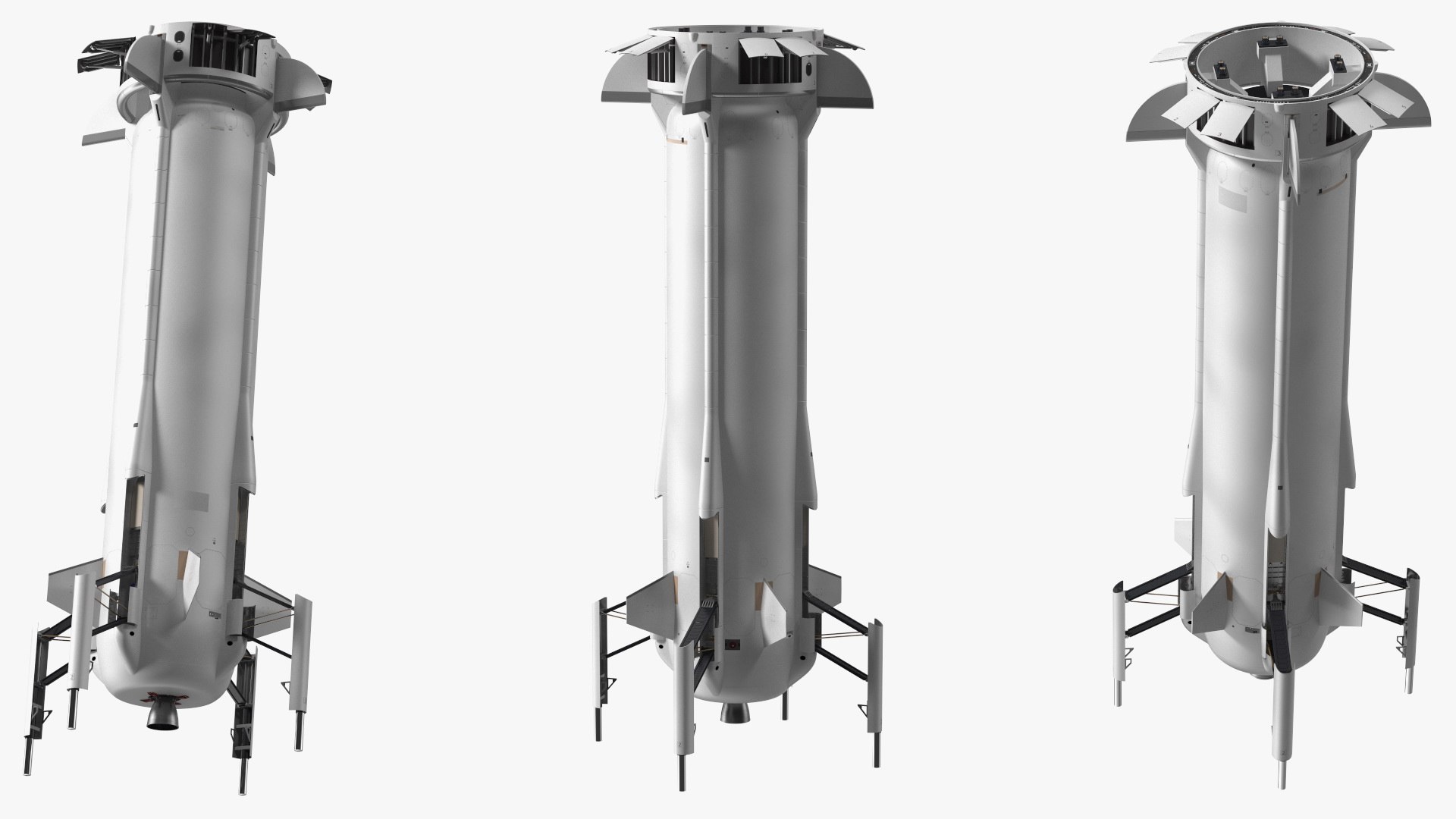 Rocket Booster 3D Model - TurboSquid 1812106