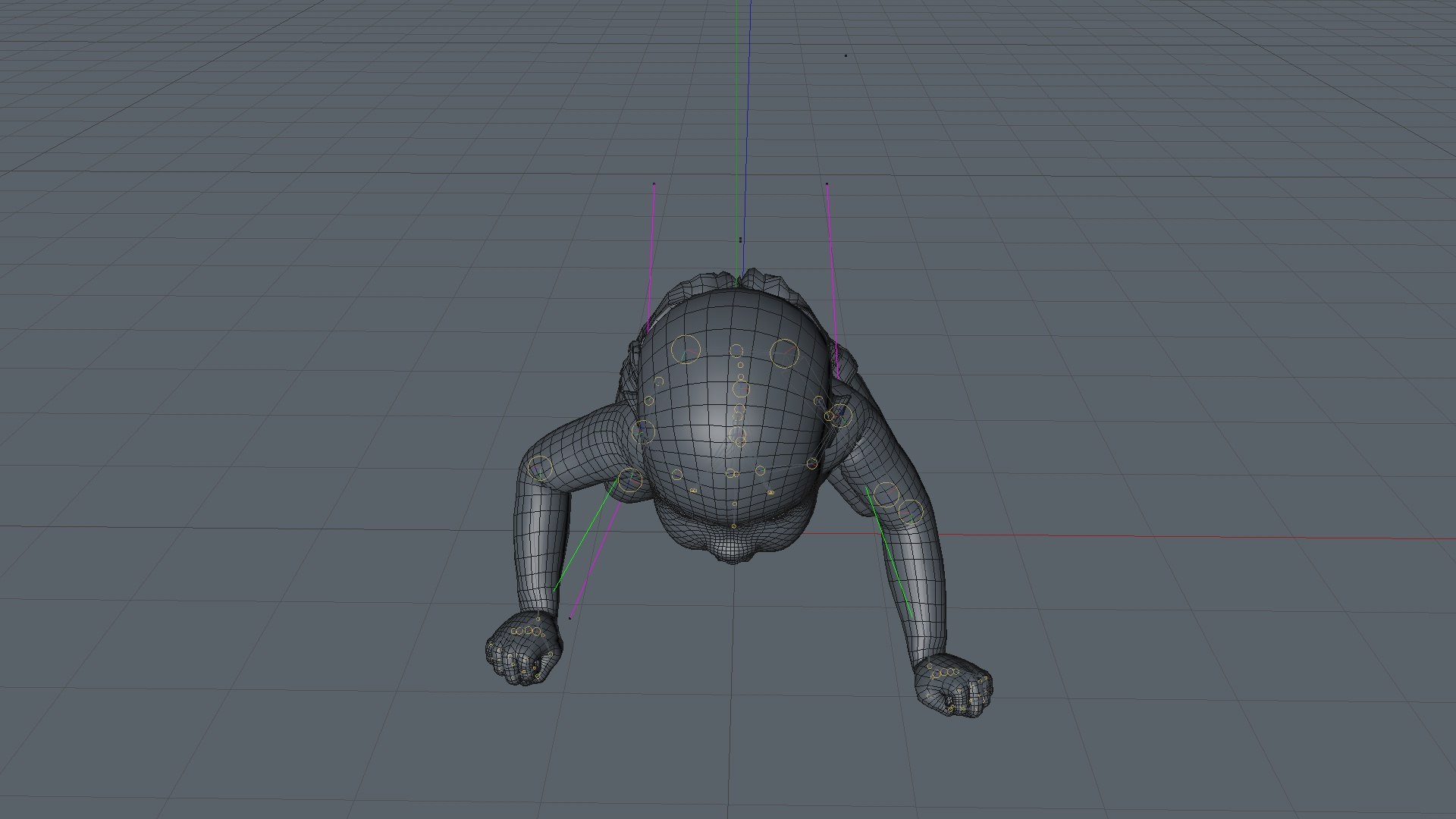 ANIMATED CRAWLING EURO BABY 3D model - TurboSquid 1882198