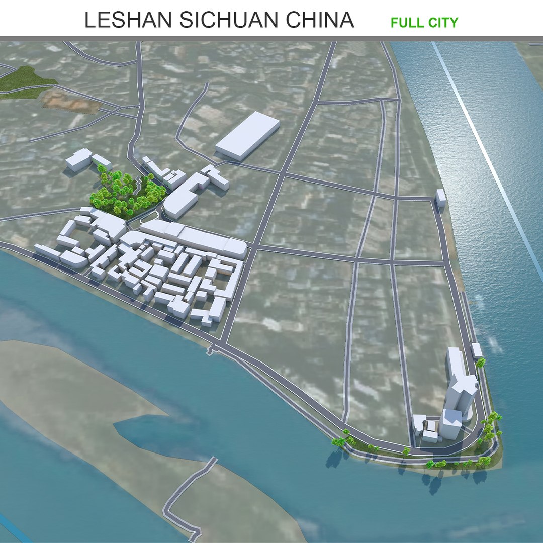 Free Leshan Sichuan China 3D - TurboSquid 2100482